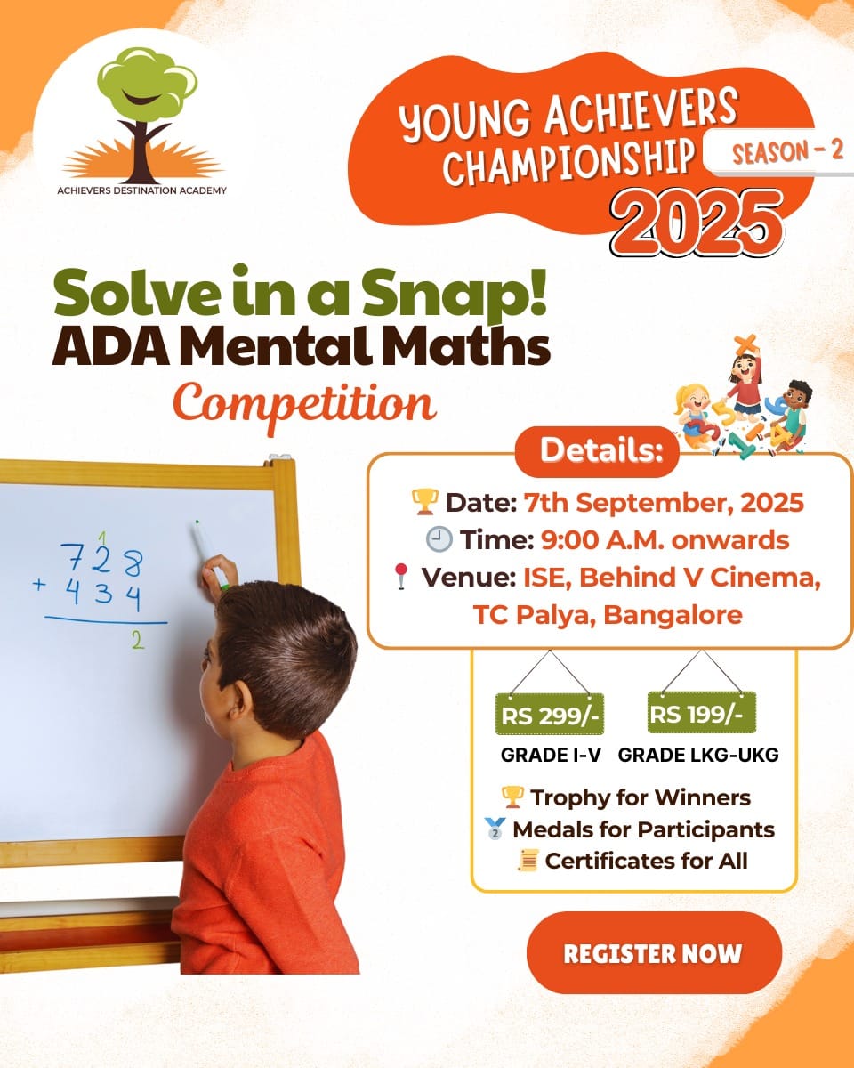 Unlock Your Child's Inner Genius: The Ultimate Mental Math Competition ...